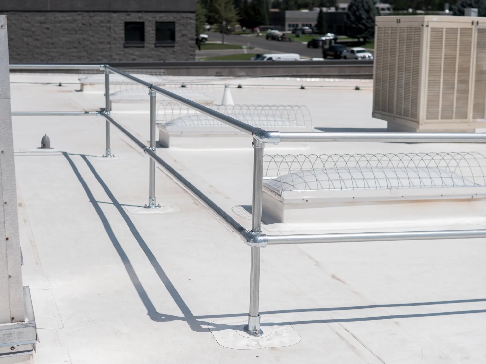 Permanent Guardrail | Safety Railing Fall Protection Systems | DFP
